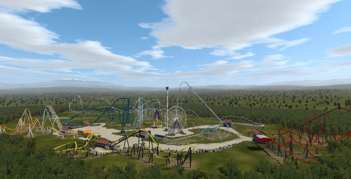 B&M Mega park by coaster323 - NoLimits Central