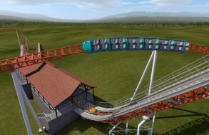 Amber Avalanche - Intamin Mega by CoasterPost - NoLimits Central