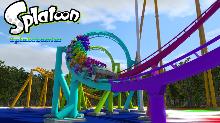 Splatoon Splatcoaster by SentinelParks - NoLimits Central