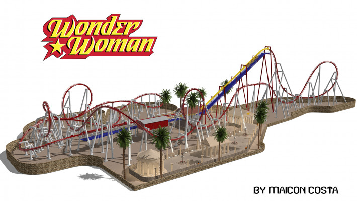 Wonder Woman: The Ride by maiconcosta - NoLimits Central