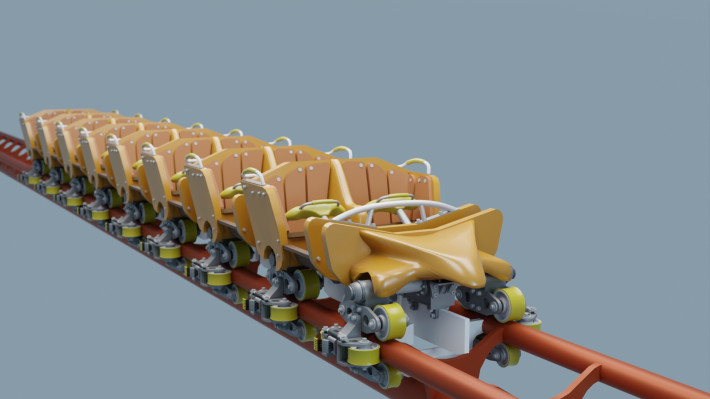 EAGLE Family LIM Kit - 1 Row by Kw6sTheater - NoLimits Central