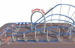 Early Looping Star Design by coastermind - NoLimits Central