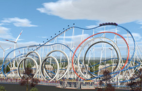 Lunar Looper - Custom Schwarzkopf Transportable Looping Coaster by ...