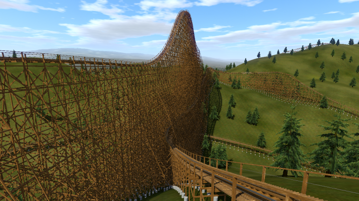 Mega Woodie by LightsCameraCoasters - NoLimits Central