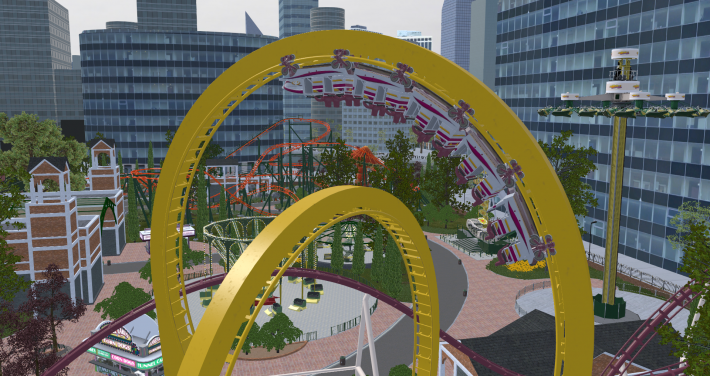 Pop-up Park by docoaster - NoLimits Central