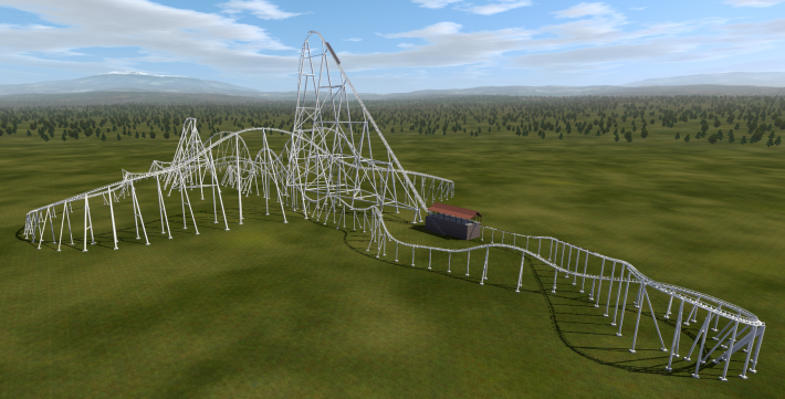 All White Intamin New Gen Giga by whatthefrick - NoLimits Central