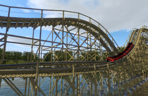 PTC Wooden Coaster // Supara by Carowinds_Enthusaist - NoLimits Central