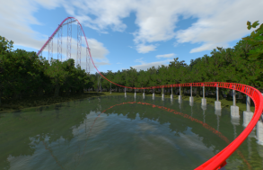 old gen Intamin hyper coaster by EK gaming - NoLimits Central