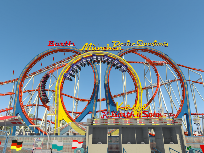 Dreier Looping - Barth (Recreation)(Day) by Jaykethekid - NoLimits Central