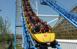 Blue Hawk by tornado - NoLimits Central