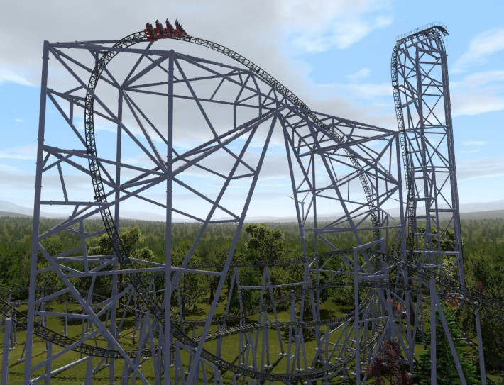 Infinity Coaster Concept (Hyper Coaster) by zTiM - NoLimits Central