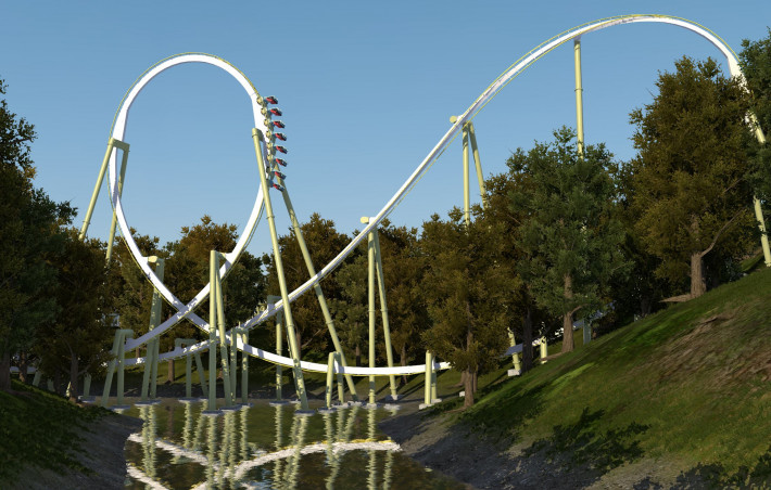 Fliegen B&M Hyper Terrain invert by ZoniesCoasters - NoLimits Central